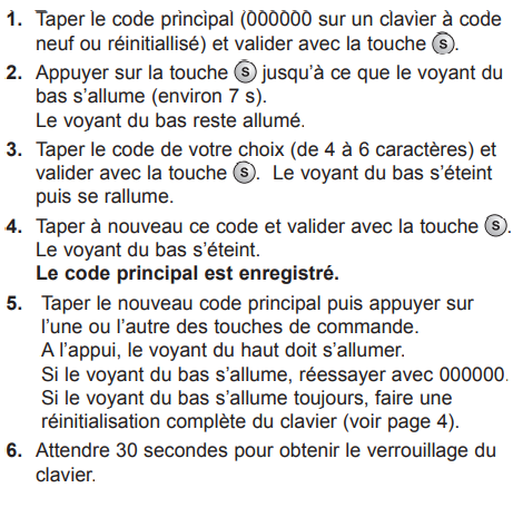 Comment changer le code du digicode? - SOS : La Toulousaine